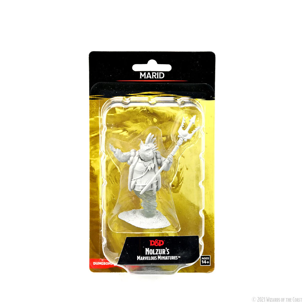 D&D Nolzur's Marvelous Unpainted Miniatures: Marid by Wizkids - Legends ...